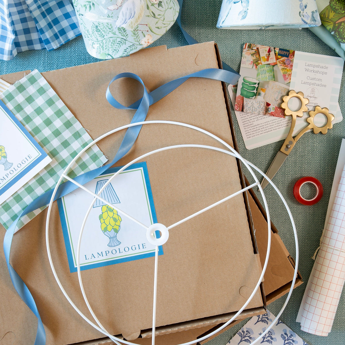 Drum Lampshade Kit | Custom DIY Lamp Shade Kits – Lampologie